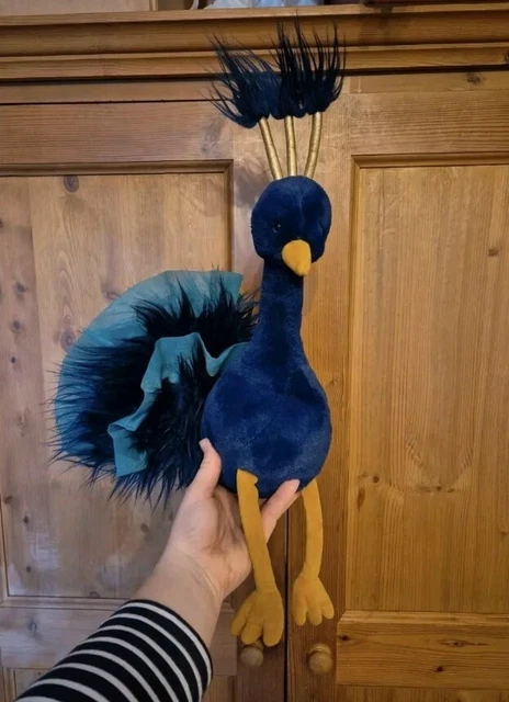 JELLYCAT ELECTRA PLUME Peacock Soft Toy Plush £80.00 - PicClick UK