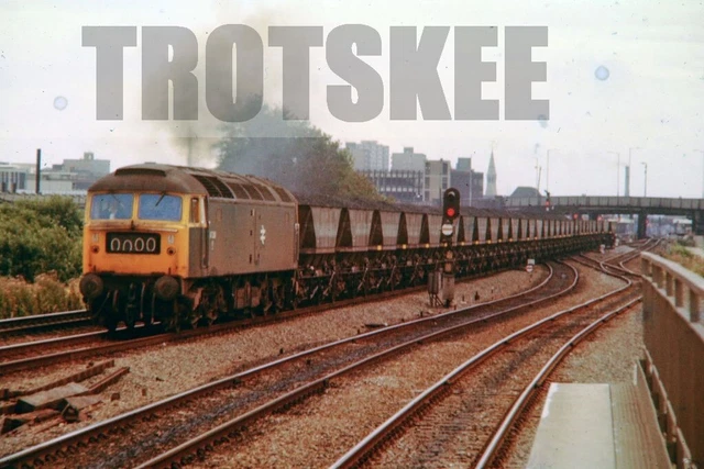 35MM SLIDE BR British Rail Diesel Loco Class 47 47373 Doncaster 1977 Original £3.99 - PicClick UK