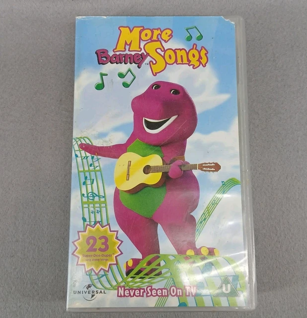 BARNEY MORE BARNEY Songs VHS 23 Songs Vintage 2001 Box Only No Cassette ...