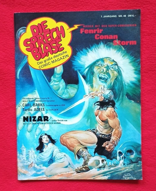 DIE SPRECHBLASE NR. 48 mit Conan, Fenrir und Storm, TOP-Zustand EUR 2 ...