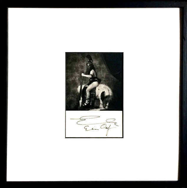 ERWIN OLAF CHESSMAN Xxii Hand-Signiert, Kunstpostkarte avec Cadre ...