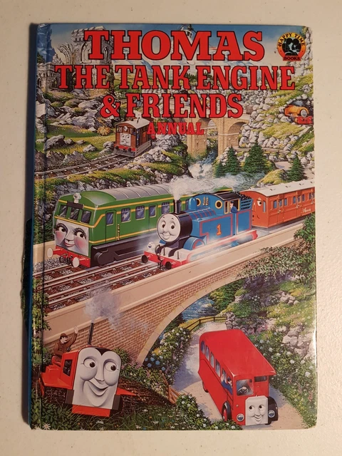 BOOK - THOMAS The Tank Engine & Friends Annual 1989 HC Christopher ...