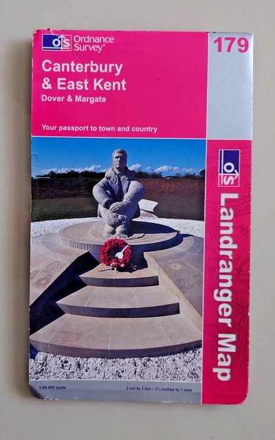 CANTERBURY AND EAST Kent OS Landranger Map Sheet 179 2003 EUR 5,29 ...