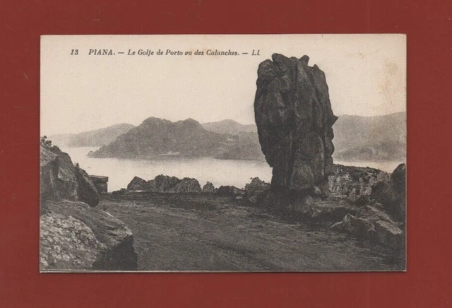 PIANA - LE golfe de Porto vu des Calanches --- (Ref. 1740) EUR 6,00 ...