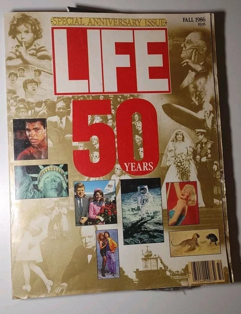 LIFE MAGAZINE 50 Years Special Anniversary Issue Collector's Edition ...