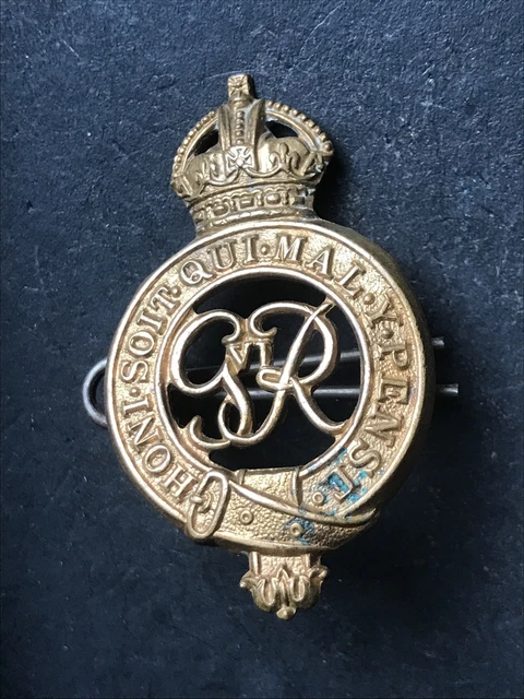 HOUSEHOLD CAVALRY BRITISH Army Cap Badge WW2 Tank Corps £58.00 ...