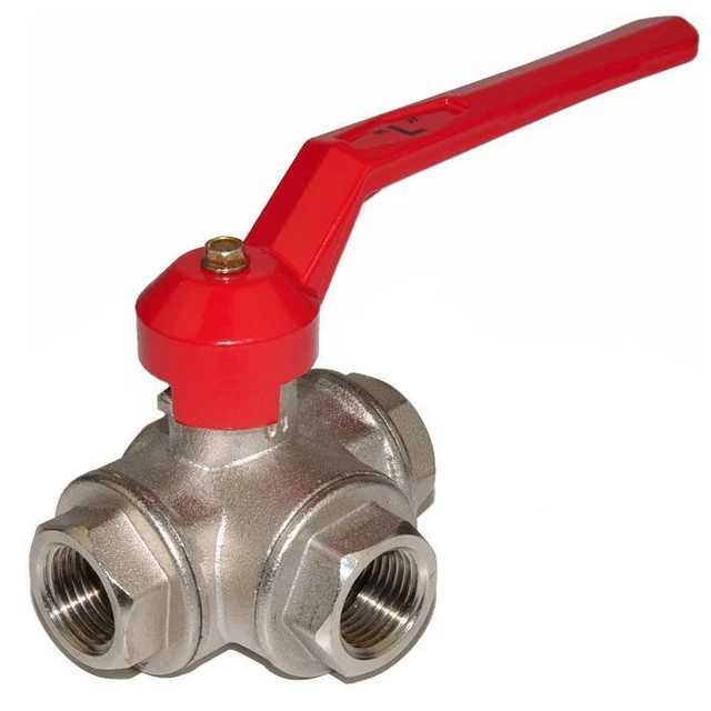 3-WEGE-KUGELHAHN MIT T-BOHRUNG, 3-Wege-Ventil, Dreiwege-Kugelhahn von 1/4 bis 2" EUR 24,99 ...