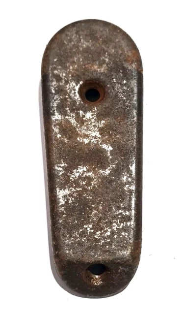 VINTAGE GERMAN ARMY K98 Rifle Steel Butt Plate / Heel Plate - WaffenAmt ...