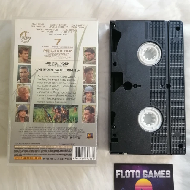 VHS D'ORIGINE FR : La Ligne Rouge - Sean Penn Adrien Brody - Floto ...