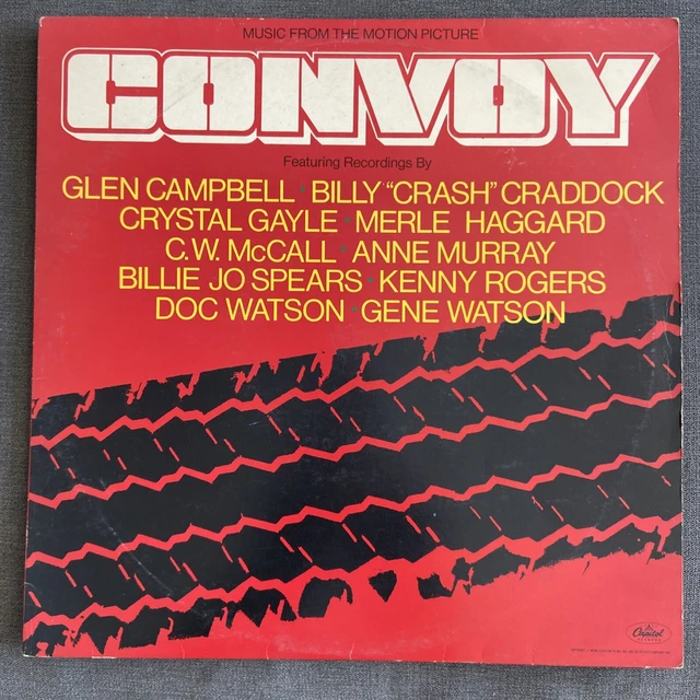 CONVOY - SOUNDTRACK 1978 Vinyl LP ( C.W. McCall, Billie Jo Spears ...