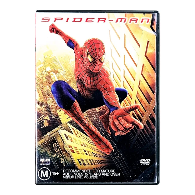 SPIDER-MAN (DVD, 2002) Region 4 $5.95 - PicClick AU