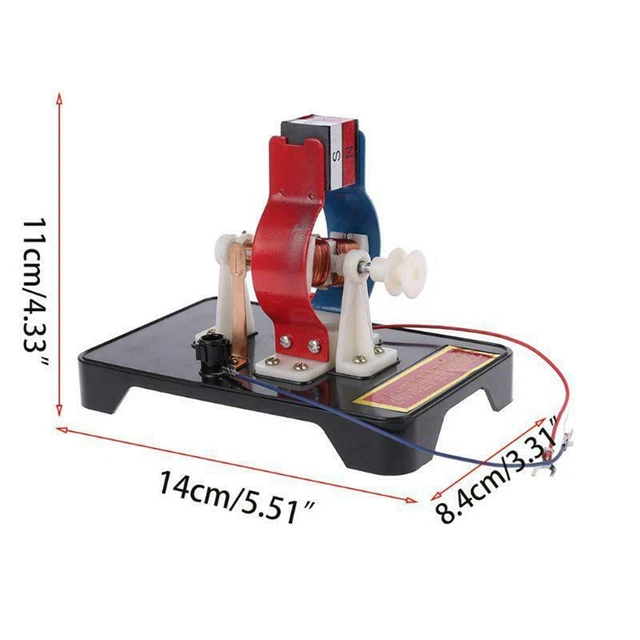 DIY SIMPLE ELECTRIC Motor DC Motors Model Assemble Kit for School ...