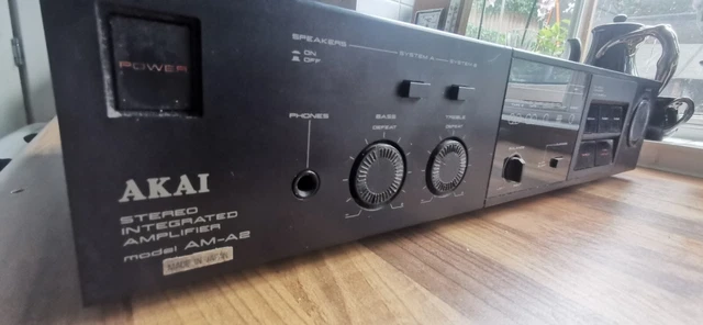 VINTAGE 1984 AKAI AM-A2 Integrated Amplifier £68.00 - PicClick UK