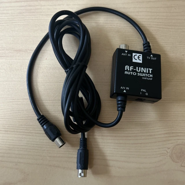 SEGA RF UNIT Lead Cable MK-1633-18 for the Mega Drive 2 / Megadrive II ...