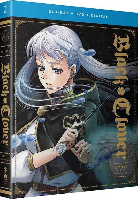 BLACK CLOVER: SEASON 1 - Part 3 (Blu-ray) Dallas Reid Jill Harris Micah ...