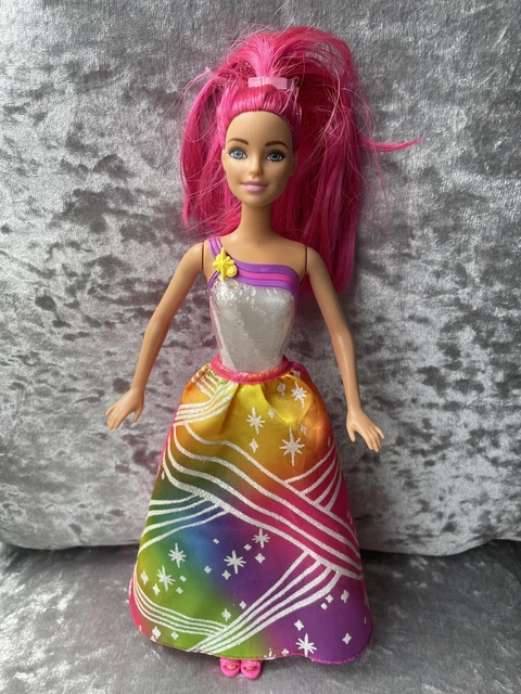 BARBIE DREAMTOPIA RAINBOW Light Up Princess Doll £5.00 - PicClick UK