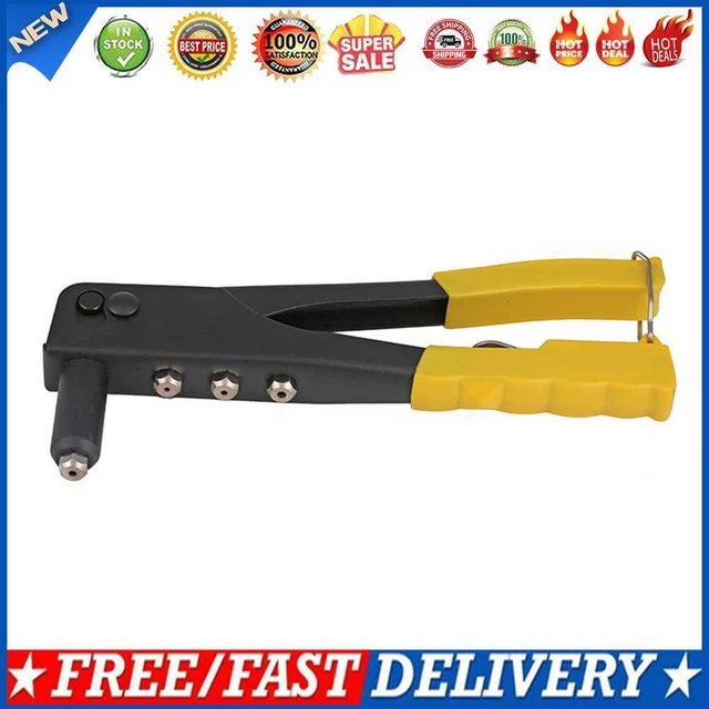 MANUAL RIVET NUT Gun Hand Tools Set with 2.4mm 3.2mm 4.0mm 4.8mm Guide ...