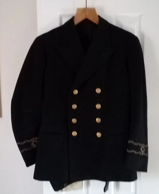 VINTAGE WW2 ERA Merchant Navy Officers Uniform, Senior Radio Officer ...