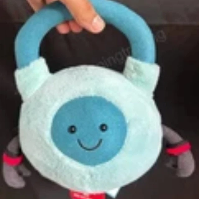 NEW JELLYCAT AMUSEABLES Kettlebell Plush: Cute Fitness Toy For All £34. ...