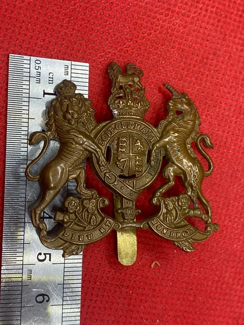 ORIGINAL WW1 / WW2 British Army GENERAL SERVICE Cap Badge £9.00 ...