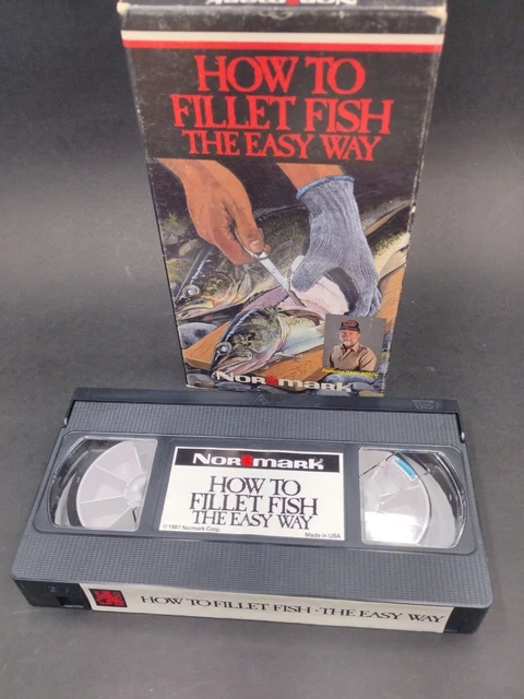 HOW TO FILLET Fish The Easy Way VHS-RARE Vintage Collectible £35.39 ...