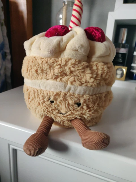 JELLYCAT AMUSEABLE BIRTHDAY Cake Plush 16cm UK £15.14 - PicClick UK