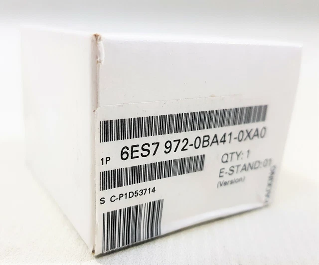 SIEMENS SIMATIC 6ES7 972-0BA41-0XA0 Busanschlussstecker Profibus E ...