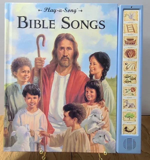 PLAY-A-SONG BIBLE SONGS Vintage Book 1990s Michael Jaroszko Working ...