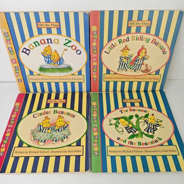 BANANAS IN PYJAMAS Lift the Flap Books Paperbacks 1999 Richard Tulloch ...