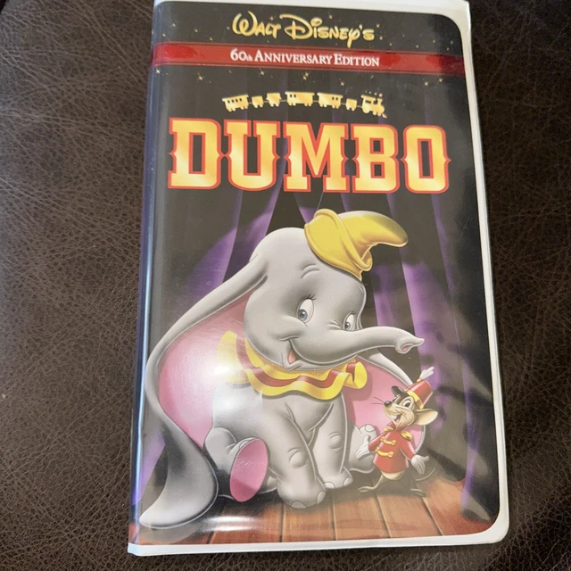WALT DISNEYS DUMBO VHS 2001 60th Anniversary Edition Clamshell Video ...