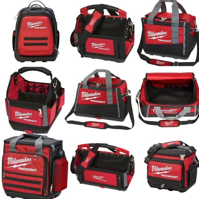 MILWAUKEE PACKOUT BAG Tool Tote Duffle Tech Toolbags Cooler Backpack 15 ...