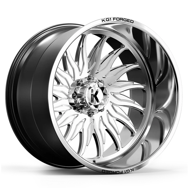 26X14 KG1 KC015 Phoenix Polish DIRECTIONAL FORGED Wheels 8x170 (-76mm ...