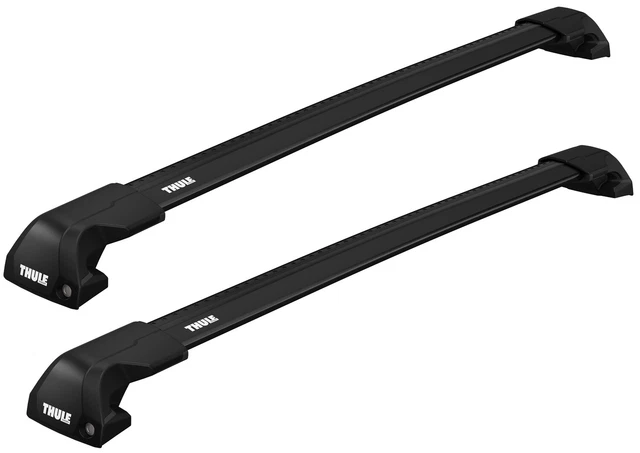 THULE ROOF RACK Edge Clamp WingBar Edge Black for Ford Ranger Raptor ...