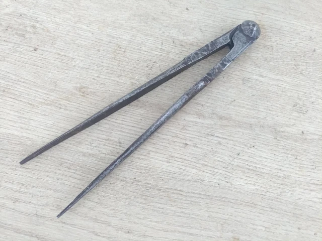 COMPAS EN FER FORGE FIN XVIII ieme EUR 45,00 - PicClick FR