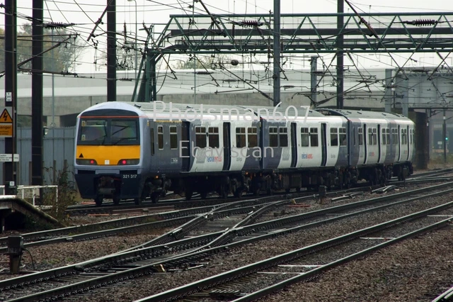 CLASS 321 321317, 4 car EMU, in National Express at Doncaster £0.75 ...