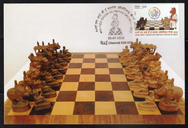 INDIA 2022 44TH Chess FIDE Chess Olympiad, Horse ,Bishop, King ,Knight ...