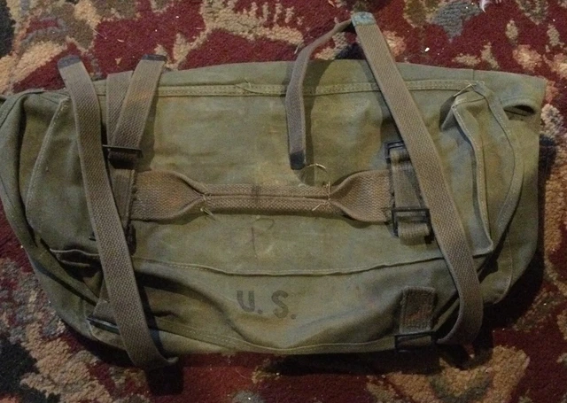 WW2 US ARMY M-1945 COMBAT FIELD PACK 1945 2nd Co EUR 56,48 - PicClick DE