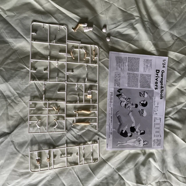 FUJIMI DRIVERS - Spare Parts - Started 1:24 NOT COMPLETE £5.45 ...