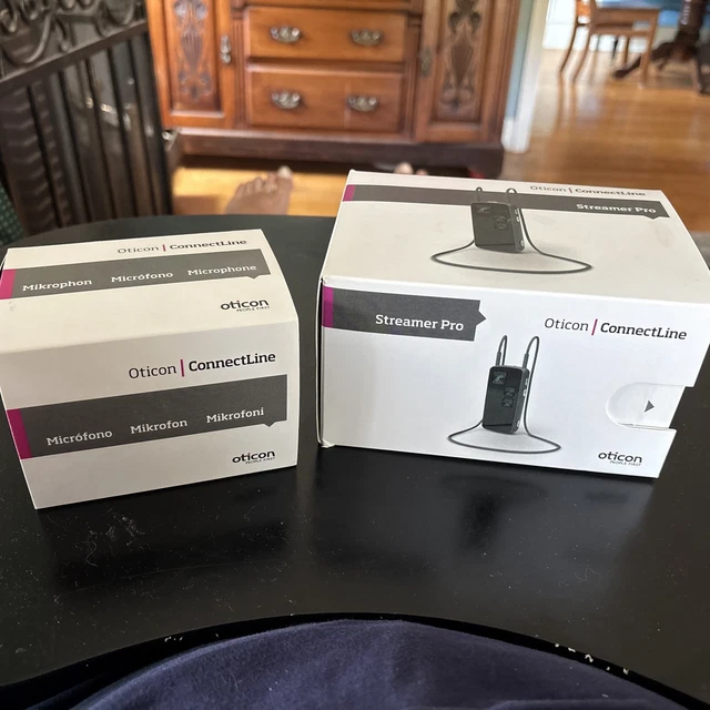 BRAND NEW - Oticon Connectline Streamer Pro 1.3A + Microphone $69.12 ...
