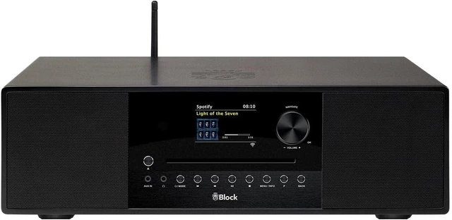 BLOCK SR-200 MKIII All-in-One System with FM/DAB+ Radio, Spotify ...