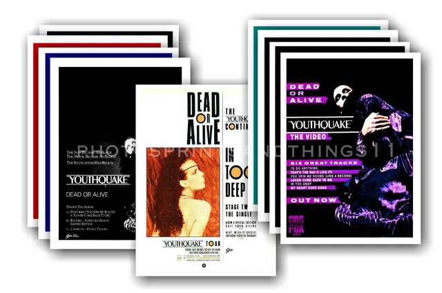 DEAD OR ALIVE - 10 promotional posters collectable postcard set # 2 EUR ...