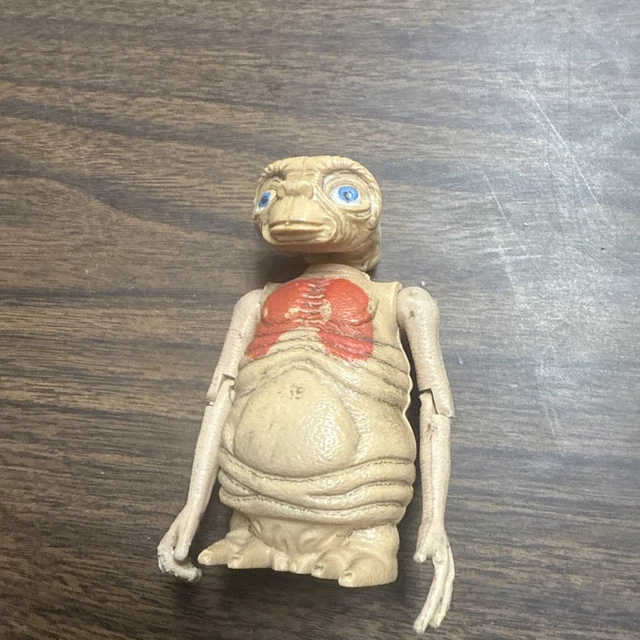 E.T. FIGURE EXTENDING Neck 4” LJN Poseable ET Extra-Terrestrial $8.25 ...