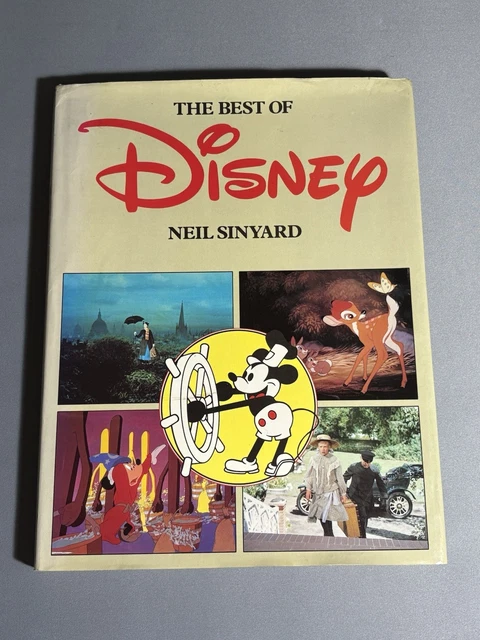 THE BEST OF Disney by Neil Sinyard (Vintage Hardcover 1988 Walt Disney ...