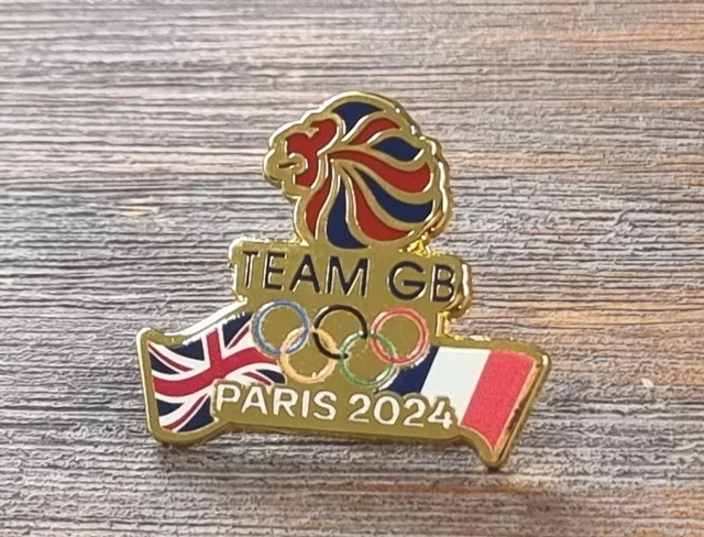 PINS JEUX OLYMPIQUES Paris 2024 Team Gb Great Britain Olympics Games ...