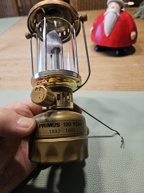 PRIMUS 100 YEARS Years Gas Lamp, No Radius, Petromax, Optimus, Hasag ...