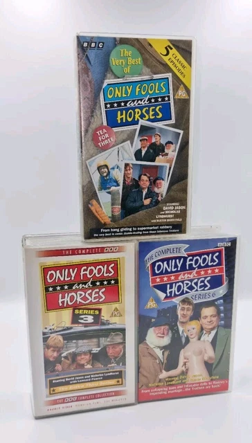 ONLY FOOLS & Horses VHS PAL Video Bundle X2 Complete Seasons & Best Of ...
