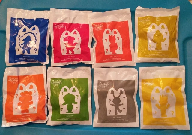 MCDONALD'S CANADA 2023 The Mask Singer Plush Toys Happy meal Set of 8 ...