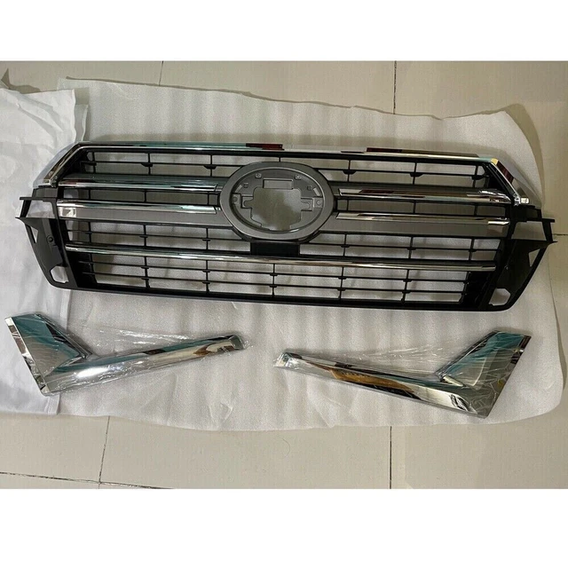 FRONT BUMPER CENTER Grille For Toyota Land Cruiser LC200 2016-2020 Chrome Grill EUR 245,92 ...