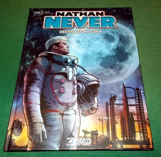 CARTONATO NATHAN NEVER Destinazione Luna con 80 pagine colori ed ...
