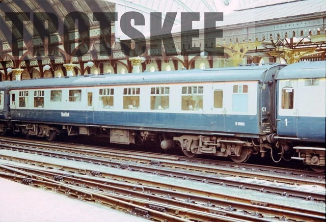35MM SLIDE BR British Railways Carriage Coach E1882 York 1979 Original ...